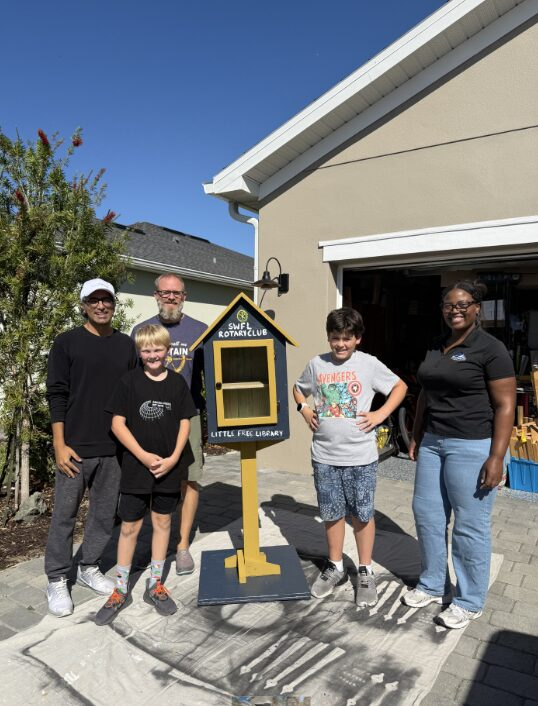 Little Free Library Babcock Ranch Inspires Community - Charlotte County ...